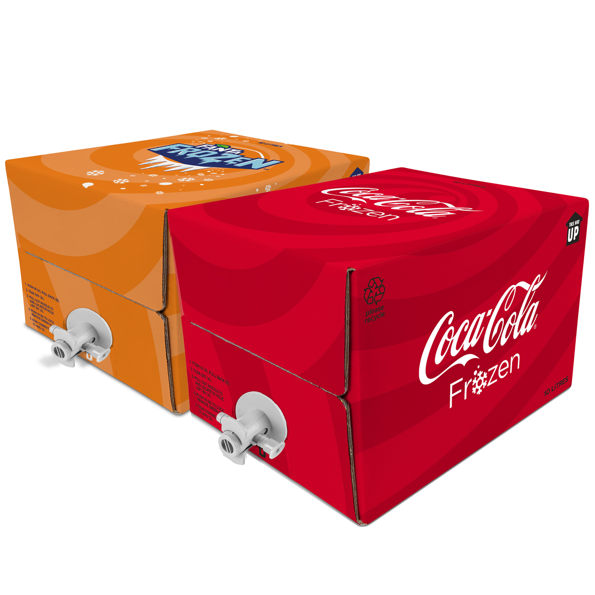 Coca-Cola Frozen & Fanta Frozen Bag-in-Box Premix – Frozen Store